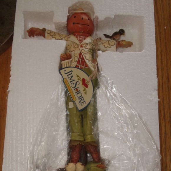 Jim Shore | Accents | Jim Shore Welcome Fall With A Smile Scarecrow ...